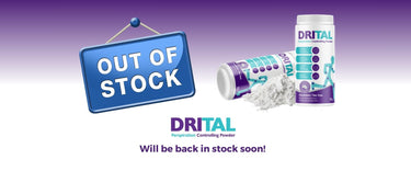 Stay Dry and Comfortable with DRITAL Perspiration Controlling Powder